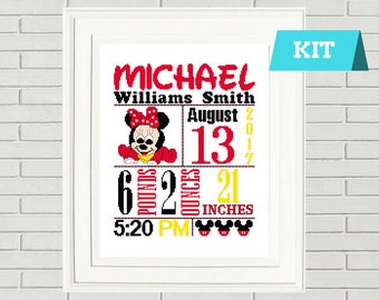 Minnie mouse birth | Etsy