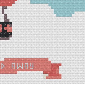 Up up and Away Cross Stitch Pattern Cross Stitch Balloon Baby Cross ...