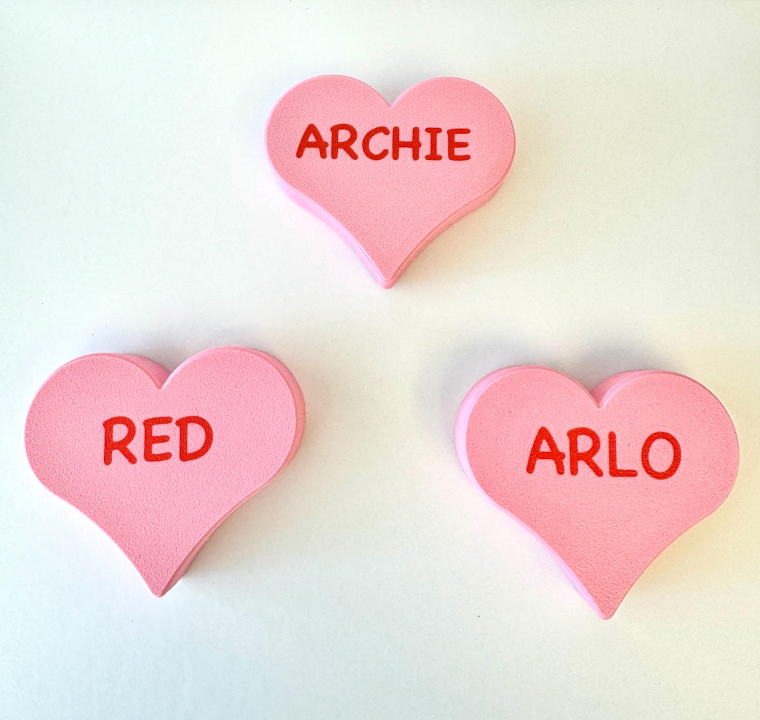 Personalized Conversation Hearts | Nose Work | Scent Detection | Scent ...