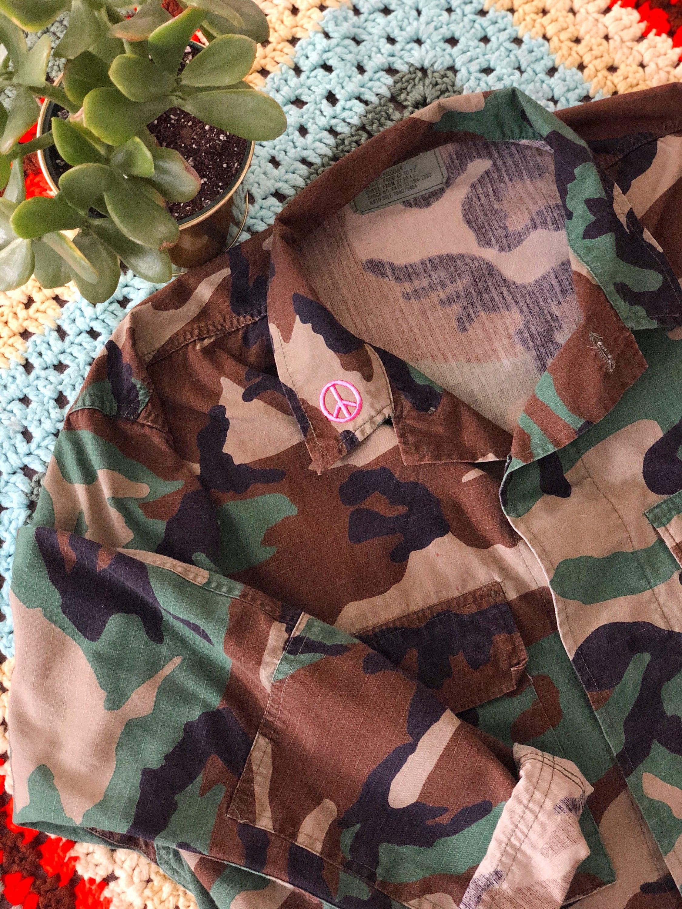 MADE TO ORDER | Custom Repurposed Army Jacket - Etsy