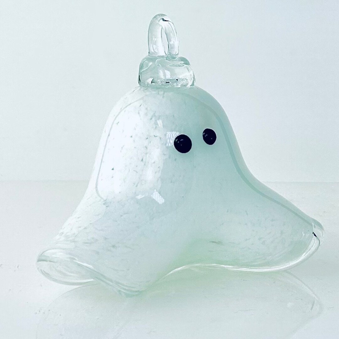 Handblown Glass Ghost - Etsy