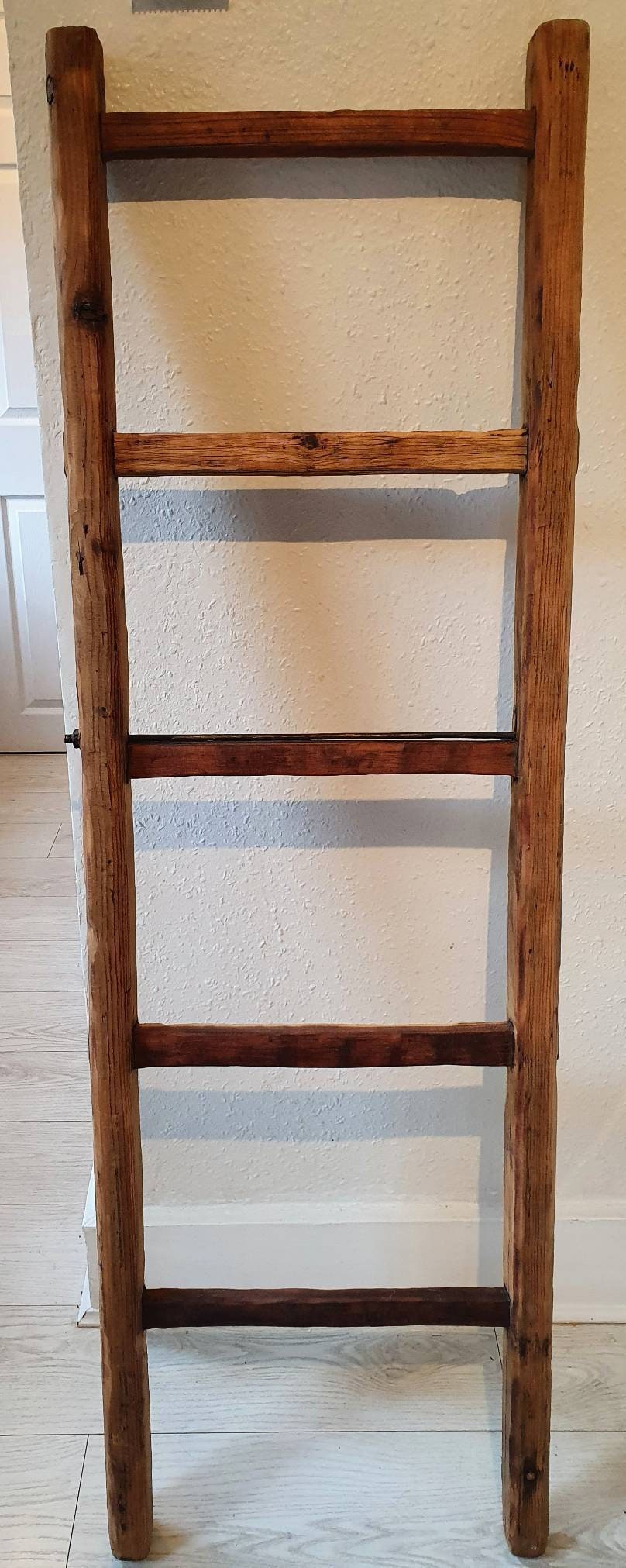 Vintage Rustic, Wooden Barn Ladder - Etsy UK
