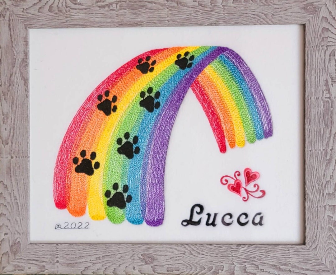Rainbow Bridge-personalized - Etsy