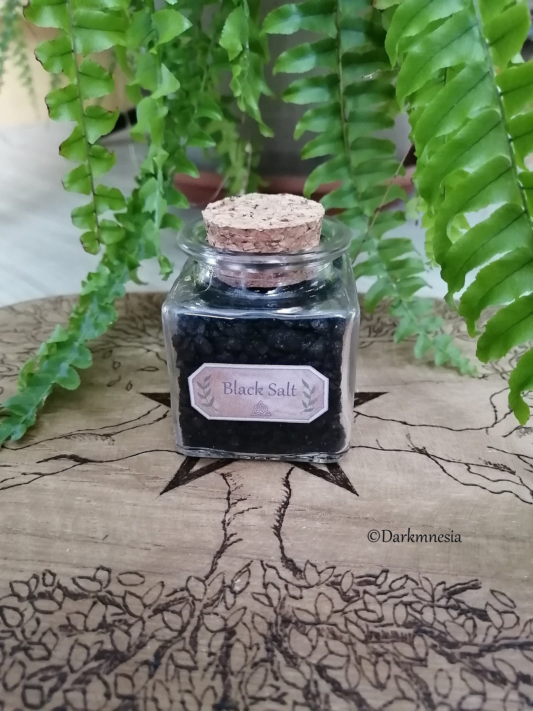 Black Salt, Protection, House, Altar, Wicca, Wiccan, Witchy, Esoteric ...