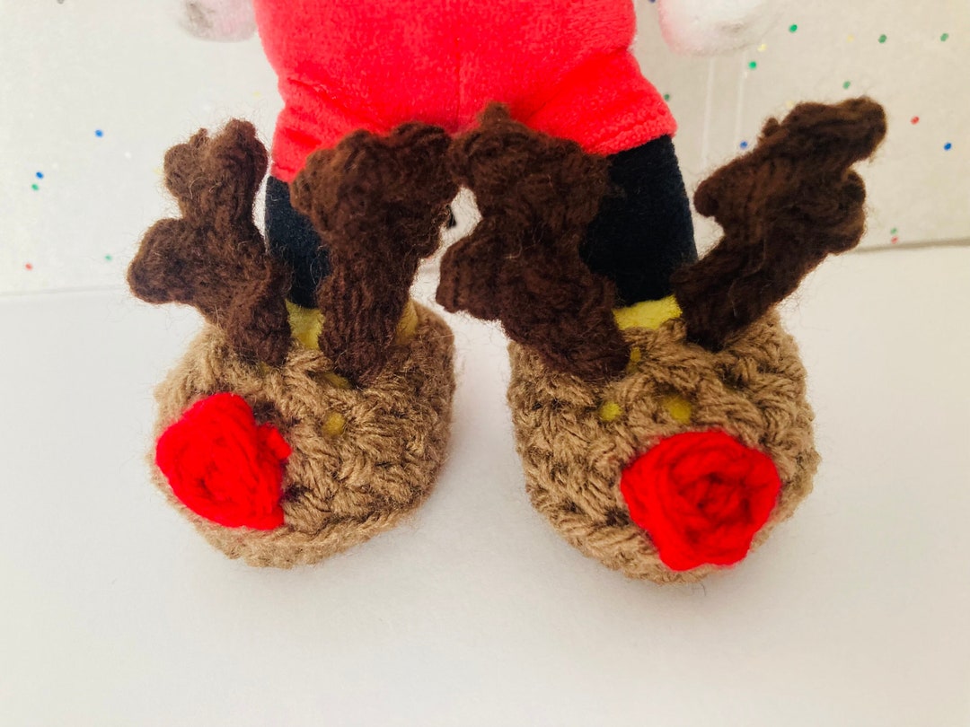 Nuimo Reindeer Shoes, MANY COLORS, Handmade to Order - Etsy