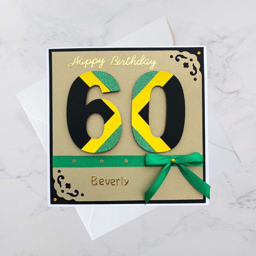 Handmade Personalised World Flags Birthday Cards: Milestone Cultural ...
