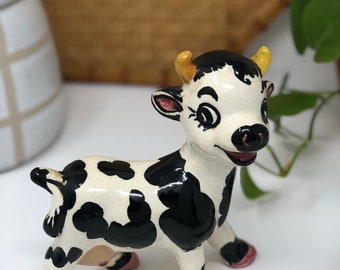 Ceramic cow | Etsy