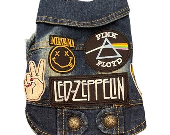 Rocker Denim Vest | Etsy