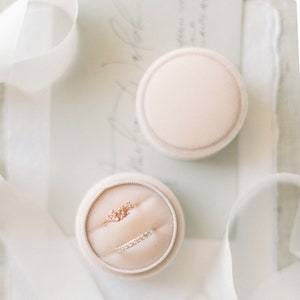 Double Ring Box - Light Pink - Etsy