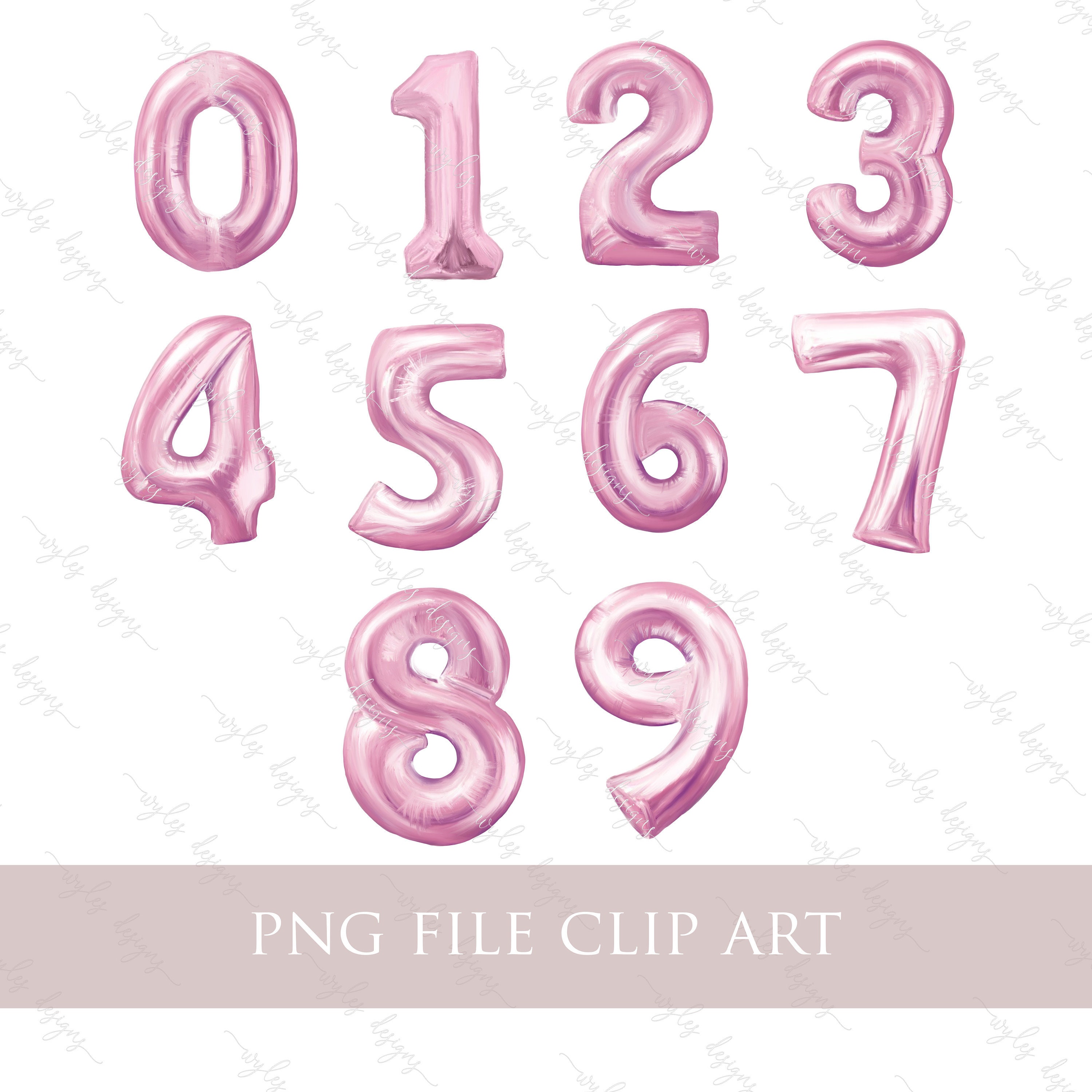 Single Pink Balloon Clip Art