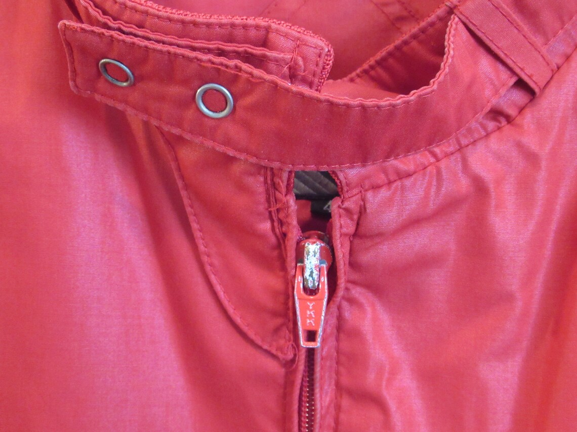 Red MEMBERS ONLY Jacket | Etsy