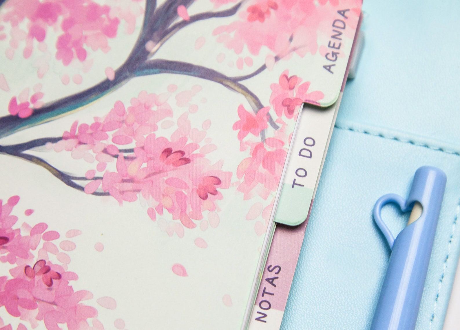 A5 Leather Personal Blue Planner 6 Ring Naibook - Etsy