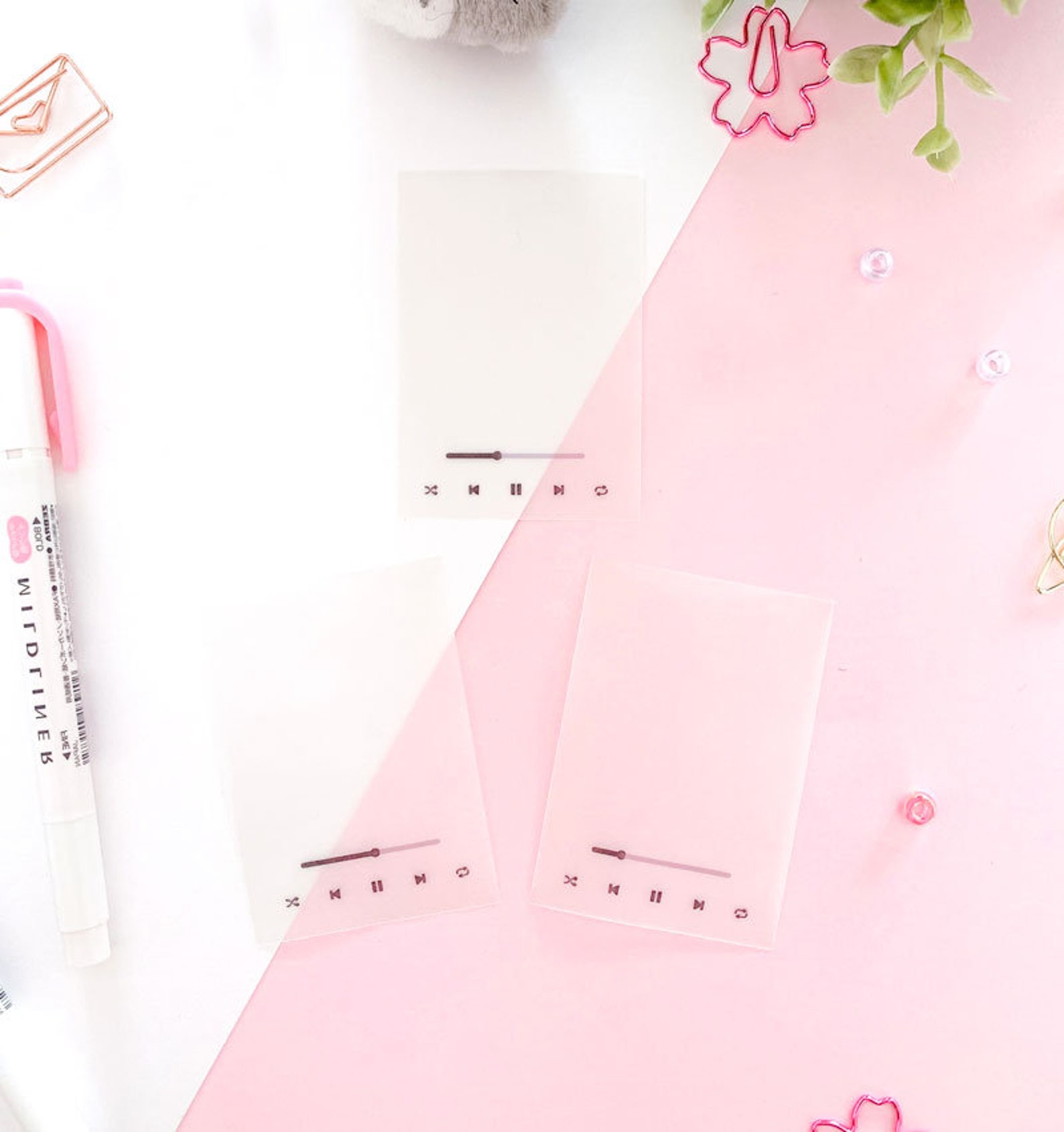 Creative Music Player Card Decoration PACK 16 Pieces - Etsy