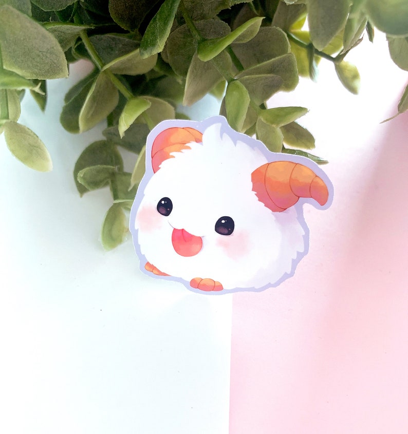 Original High Quality Vinyl Sticker Poro League of Legends - Etsy