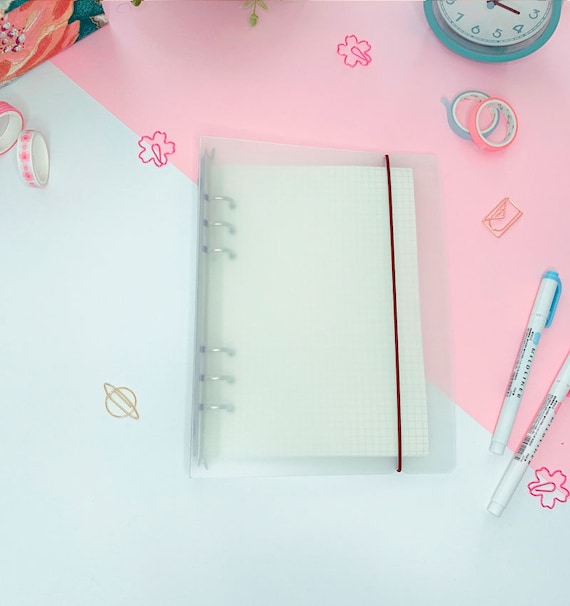 A6 A5 TRANSLUCENT BINDER / Photocard Binder Kpop 6 Ring | Etsy