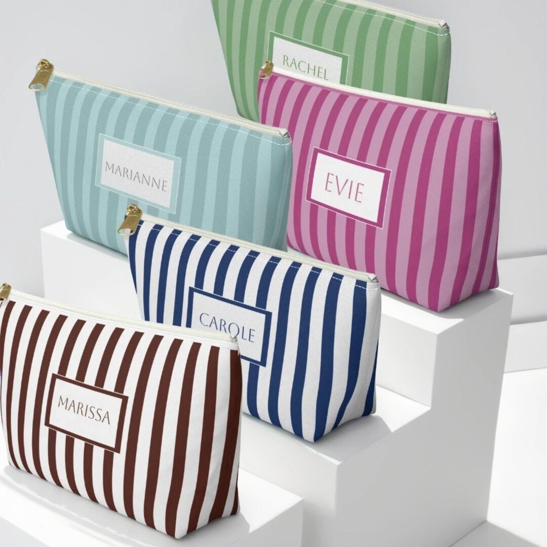 Personalized Makeup Bag, Travel Gift for Her, Luxury Design Accessory ...
