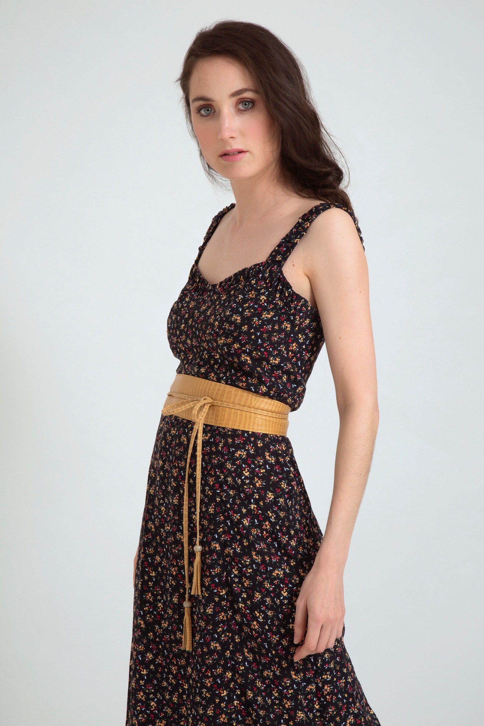 Gold Waist Belt Metallic Leather Obi Belt Wide Gold Belt - Etsy