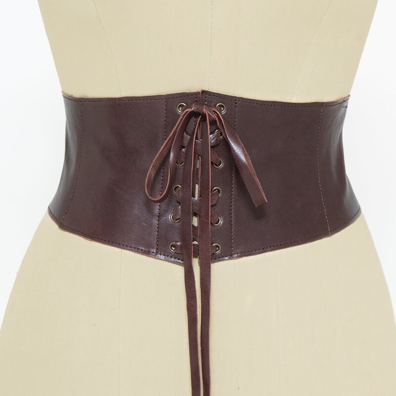 Leather Corset Dress - Etsy