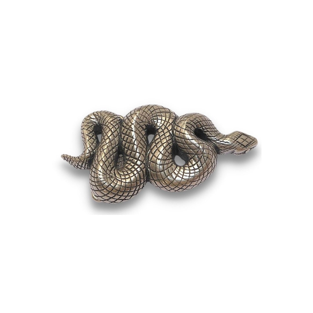 Snake Buckle, Gothic Buckle for Fashion Belt, Silver Buckle for Men and ...