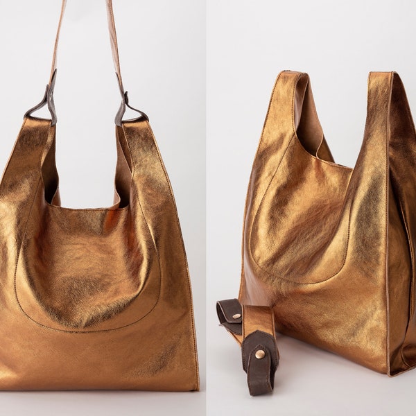 Metallic Gold Bag - Etsy