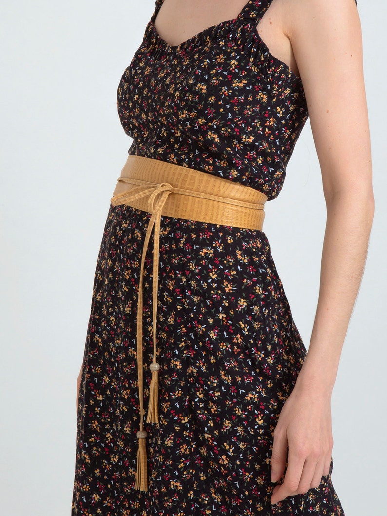 Wide Red Belt Obi Leather Belt Wrap Leather Belt Leather - Etsy