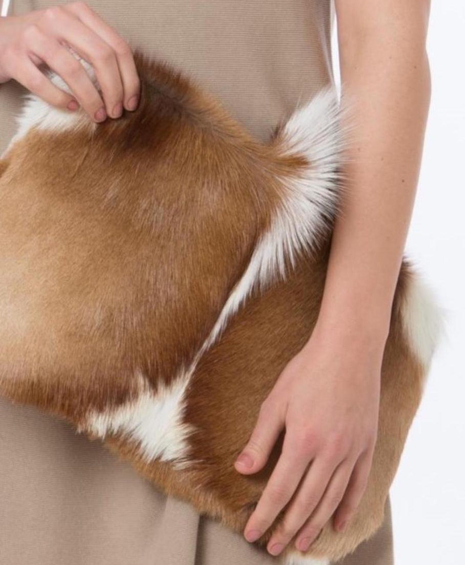 Luxury Springbok Fur Bag, Handmade Large Designer Purse, Statement ...