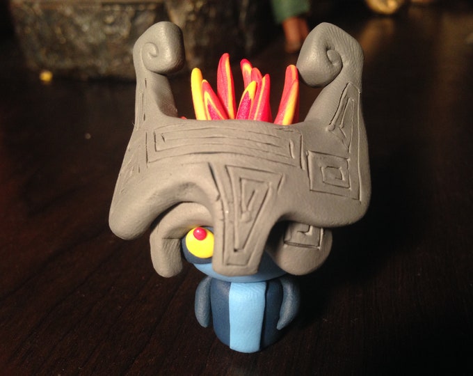Midna Clay Figure - Charm - Legend of Zelda - Nintendo - Kawaii - Chibi ...