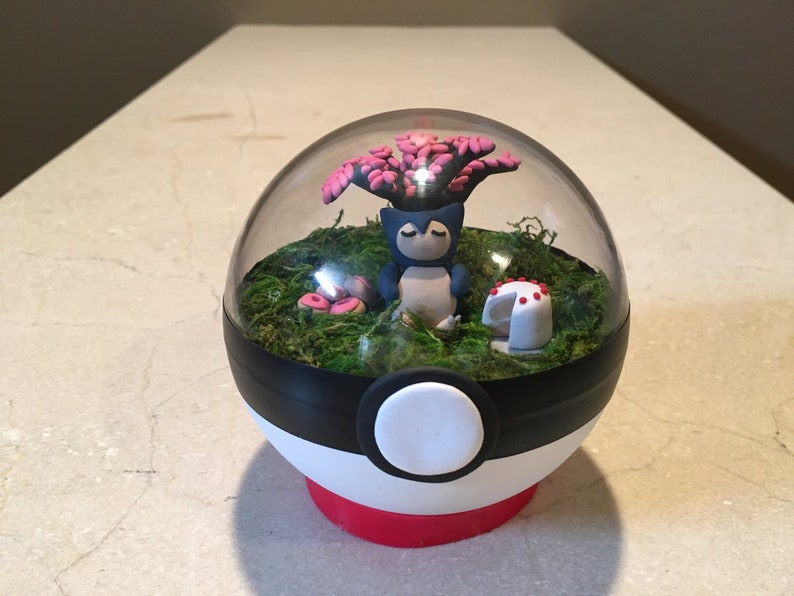 Build Your Own Pokeball Terrarium Pokemon Nintendo - Etsy