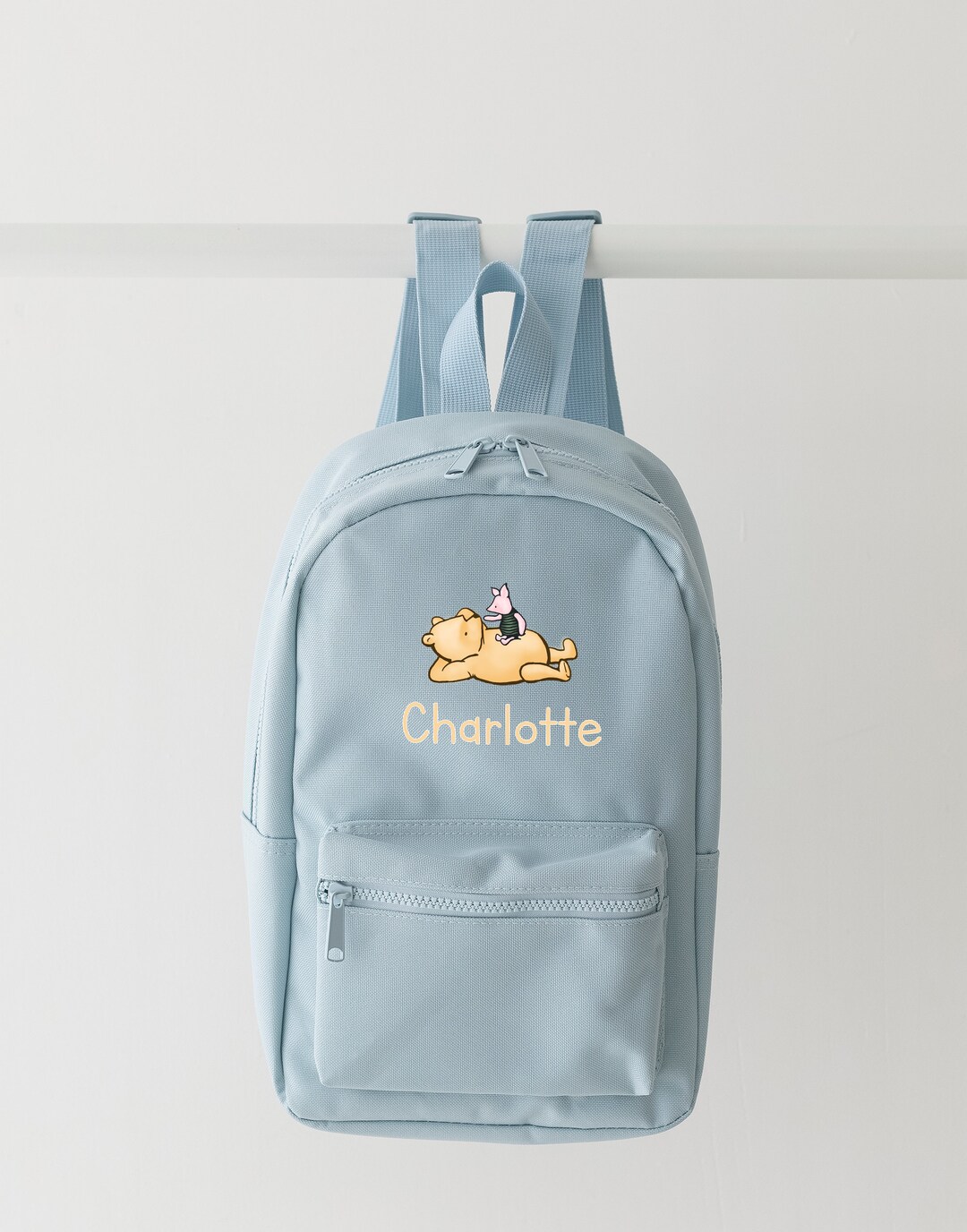 Personalised Classic Winnie the Pooh Backpack Rucksack School Bag ...