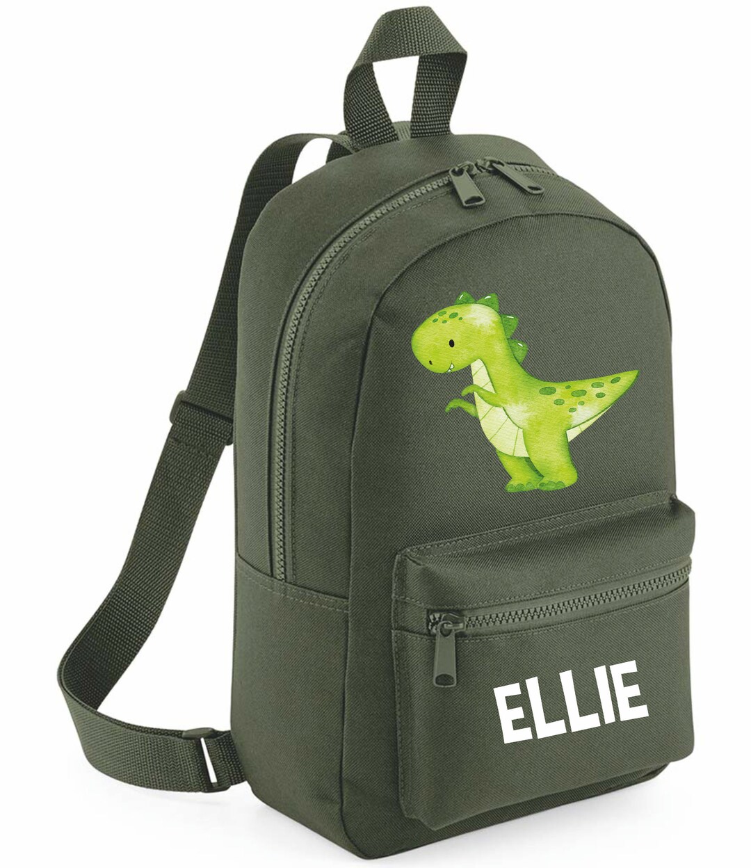Personalised T REX Backpack Rucksack Tyrannosaurus Rex Back to School ...