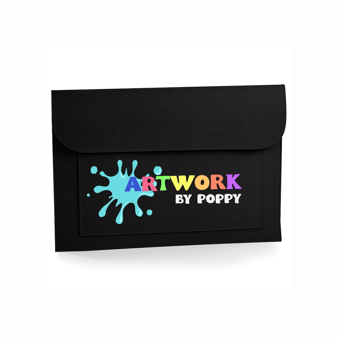 Personalised Artwork Folder - Kids Artwork Display File - Children's ...