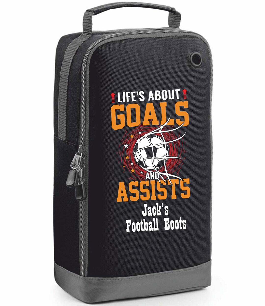 Personalised Football Boot Bag, Football Boots, Footballer, Soccer, Bag ...