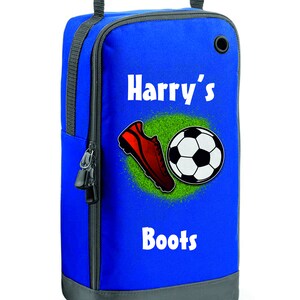 Personalised Football Boot Bag, Football Boots, Footballer, Soccer, Bag ...
