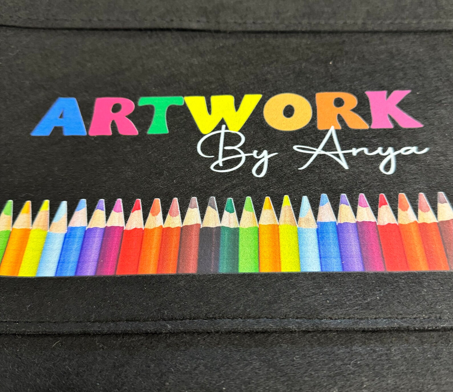 Personalised Artwork Folder - Kids Artwork Display File - Children's ...