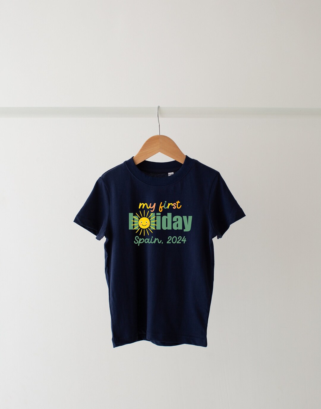 Personalised My First Holiday T-shirt - Airport T-shirt - First Time ...