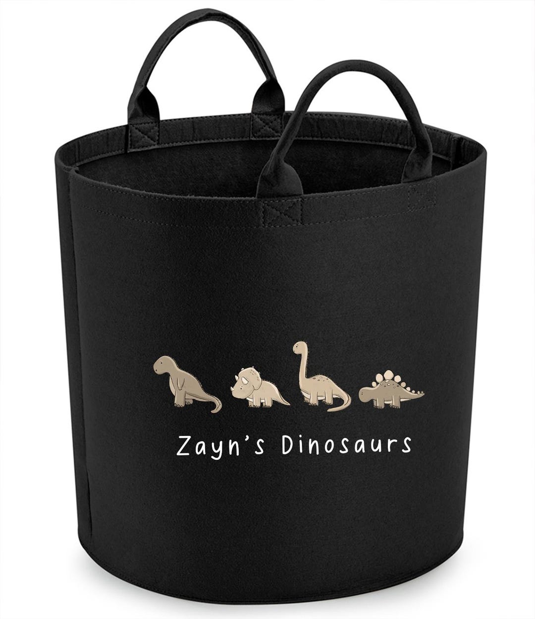 Personalised Dinosaur Toy Storage, Toy Tub, Storage Basket, Toy Box ...
