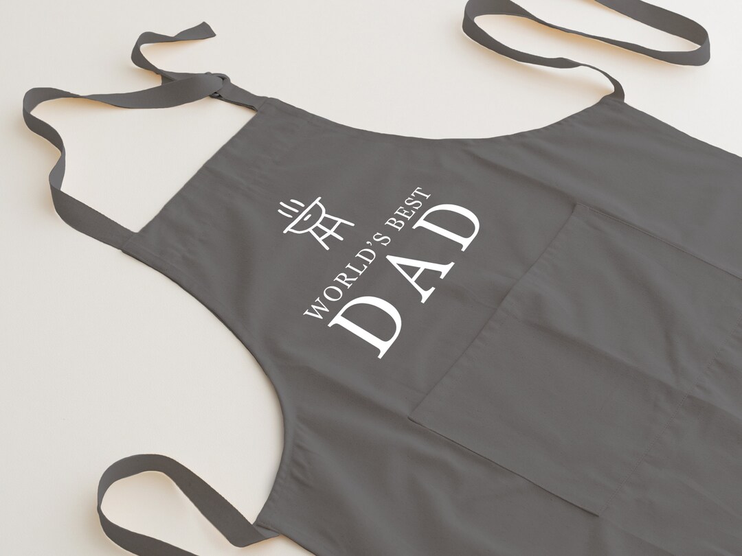 Personalised Dad's Apron Father's Day Gift Apron Gift Dad's Kitchen Dad ...