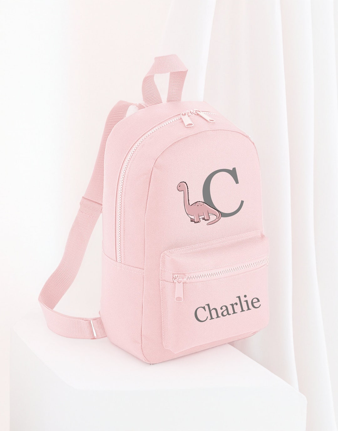 Personalised Dinosaur Backpack Rucksack ,school Bag, Nursery Bag, Back ...