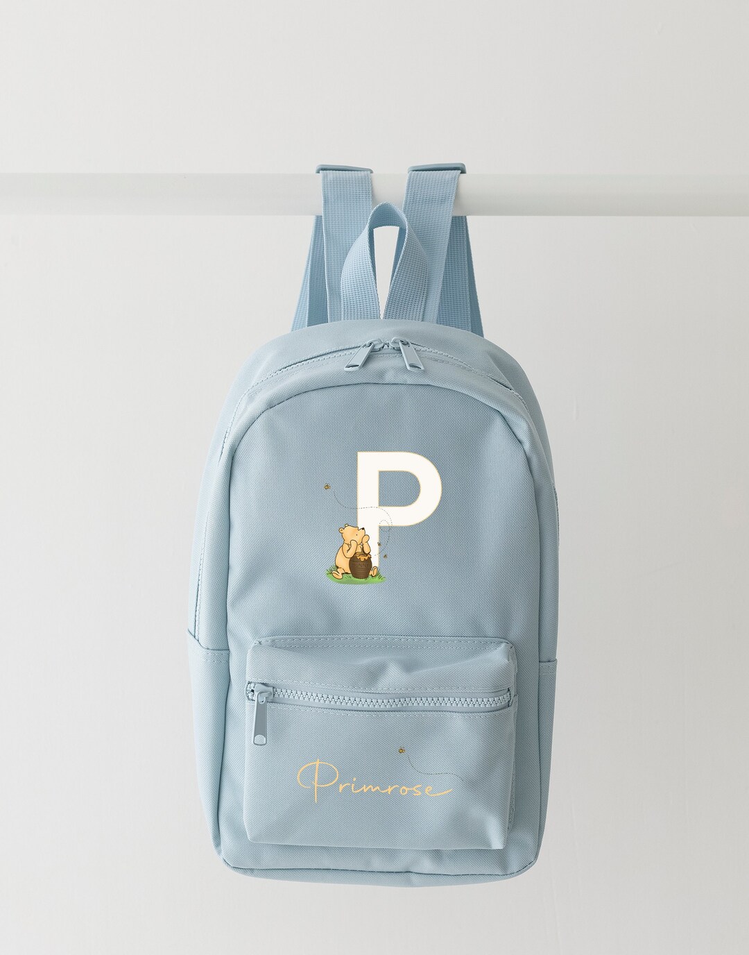 Personalised Classic Winnie the Pooh Backpack Rucksack School Bag ...