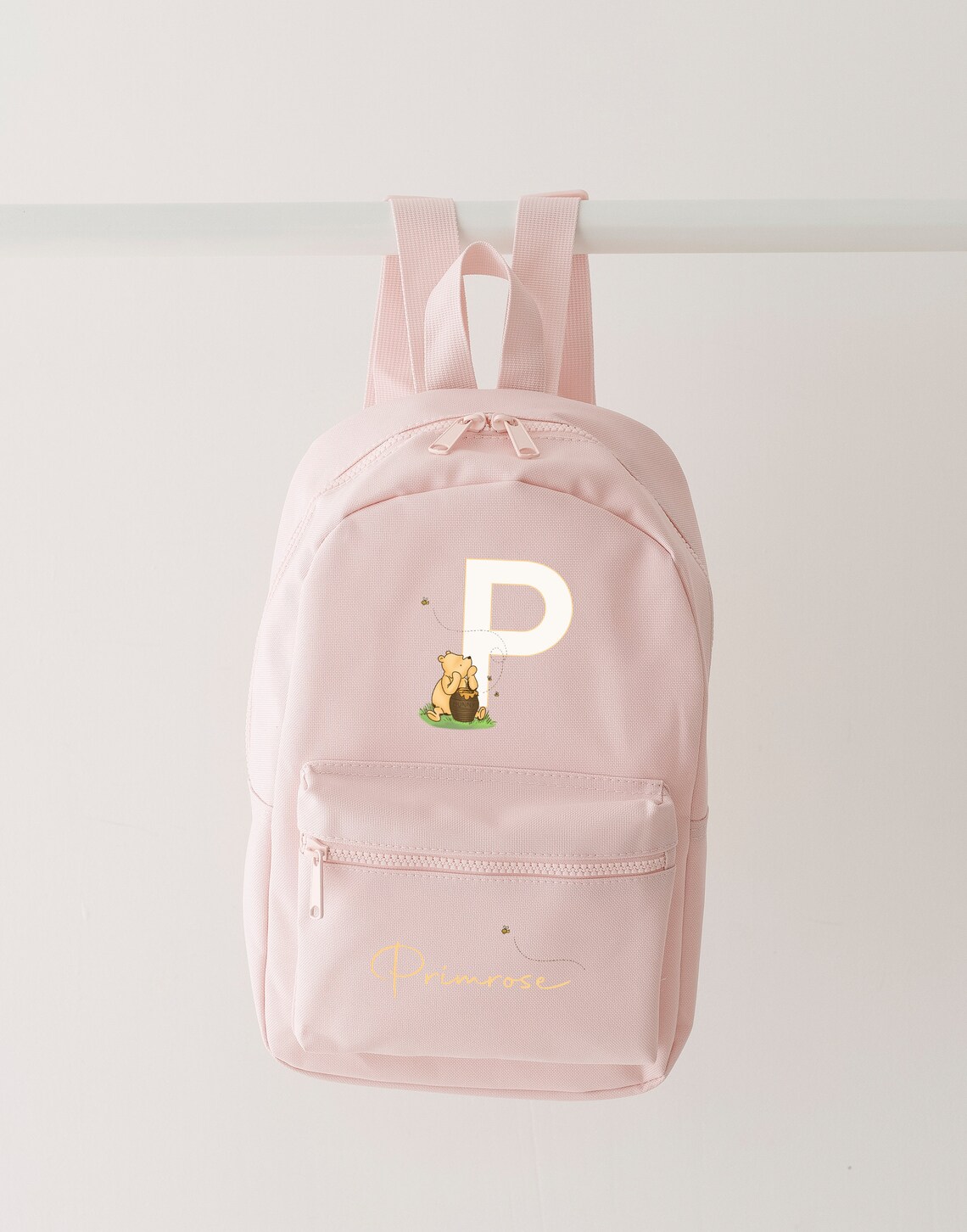 Personalised Classic Winnie the Pooh Backpack Rucksack School Bag ...