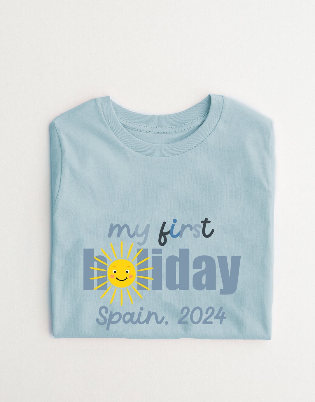 Personalised My First Holiday T-shirt - Airport T-shirt - First Time ...