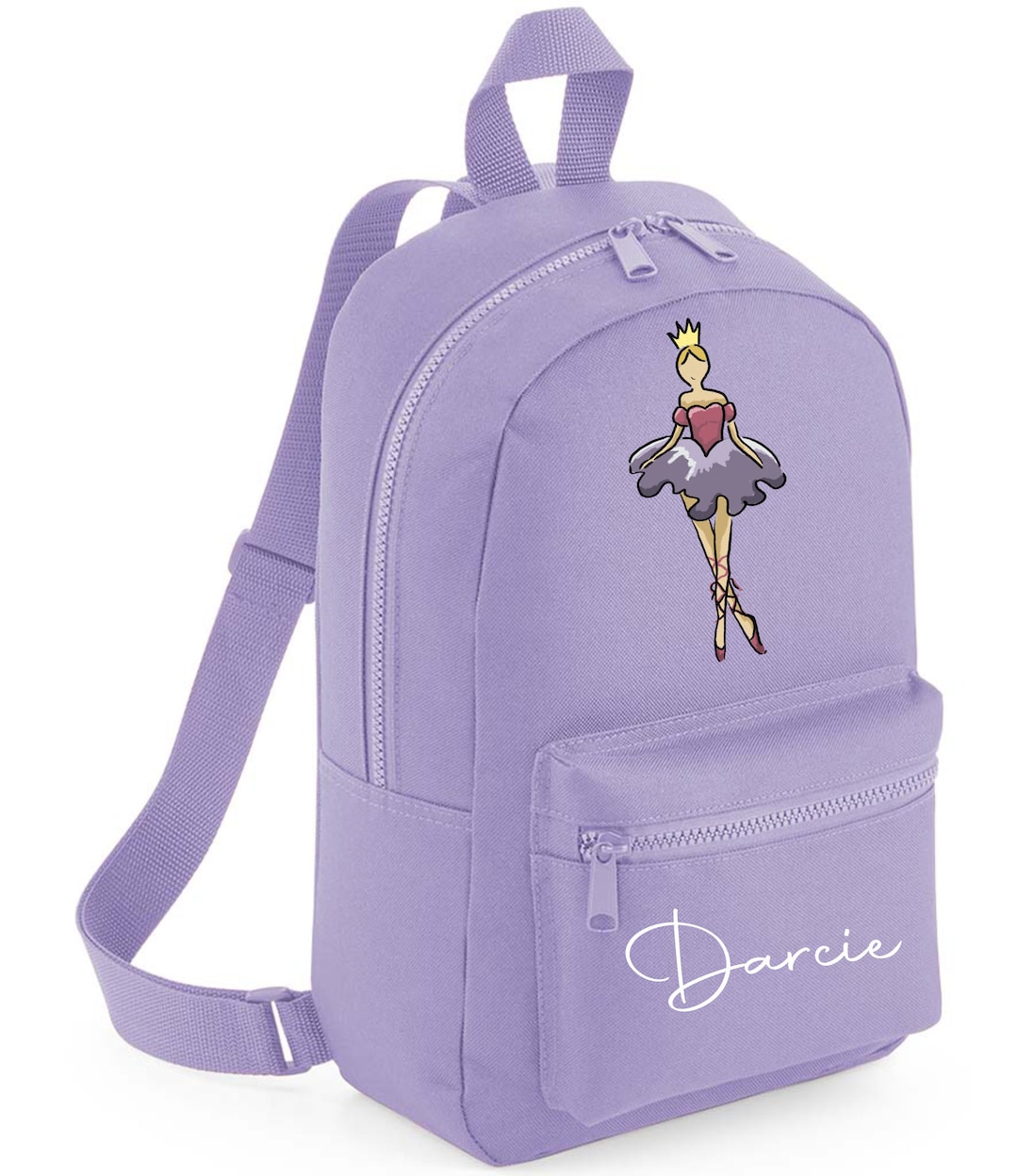 Personalised Ballet Dancer, Dancing, Backpack Rucksack Back to School ...