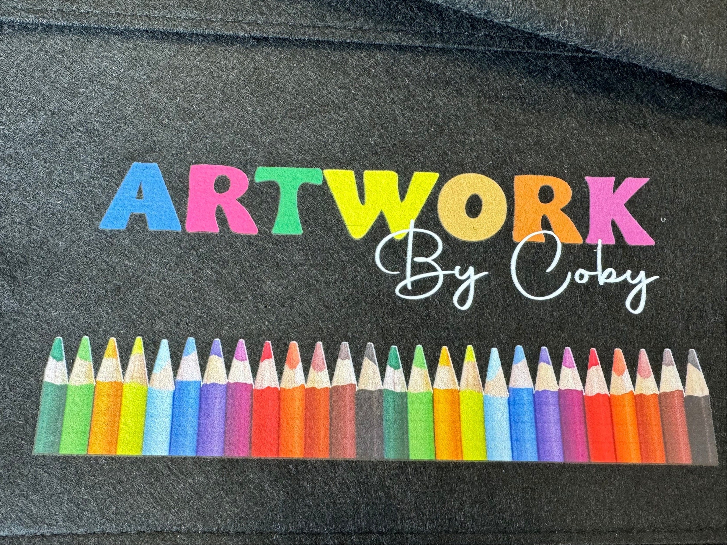 Personalised Artwork Folder - Kids Artwork Display File - Children's ...