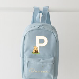 Personalised Classic Winnie the Pooh Backpack Rucksack School Bag ...