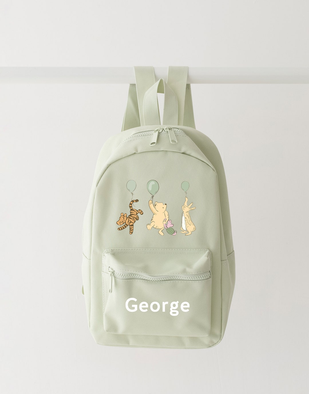 Personalised Classic Winnie the Pooh Backpack Rucksack School Bag ...