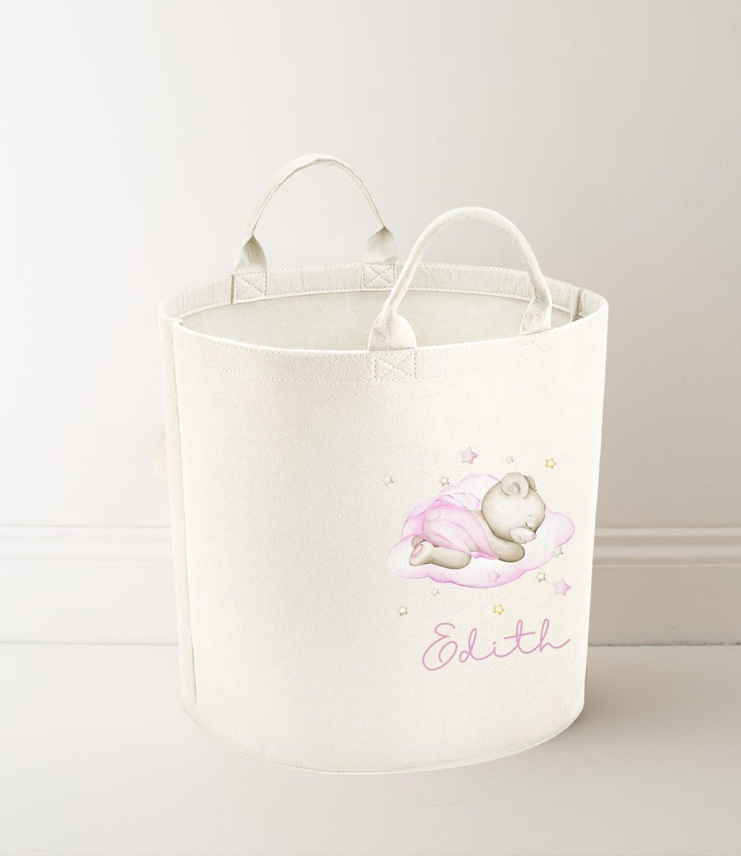 Personalised Teddy Storage ,toy Tub, Basket, Toy Box, Baby Shower Gift ...