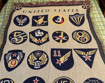 Air Force Blanket | Etsy
