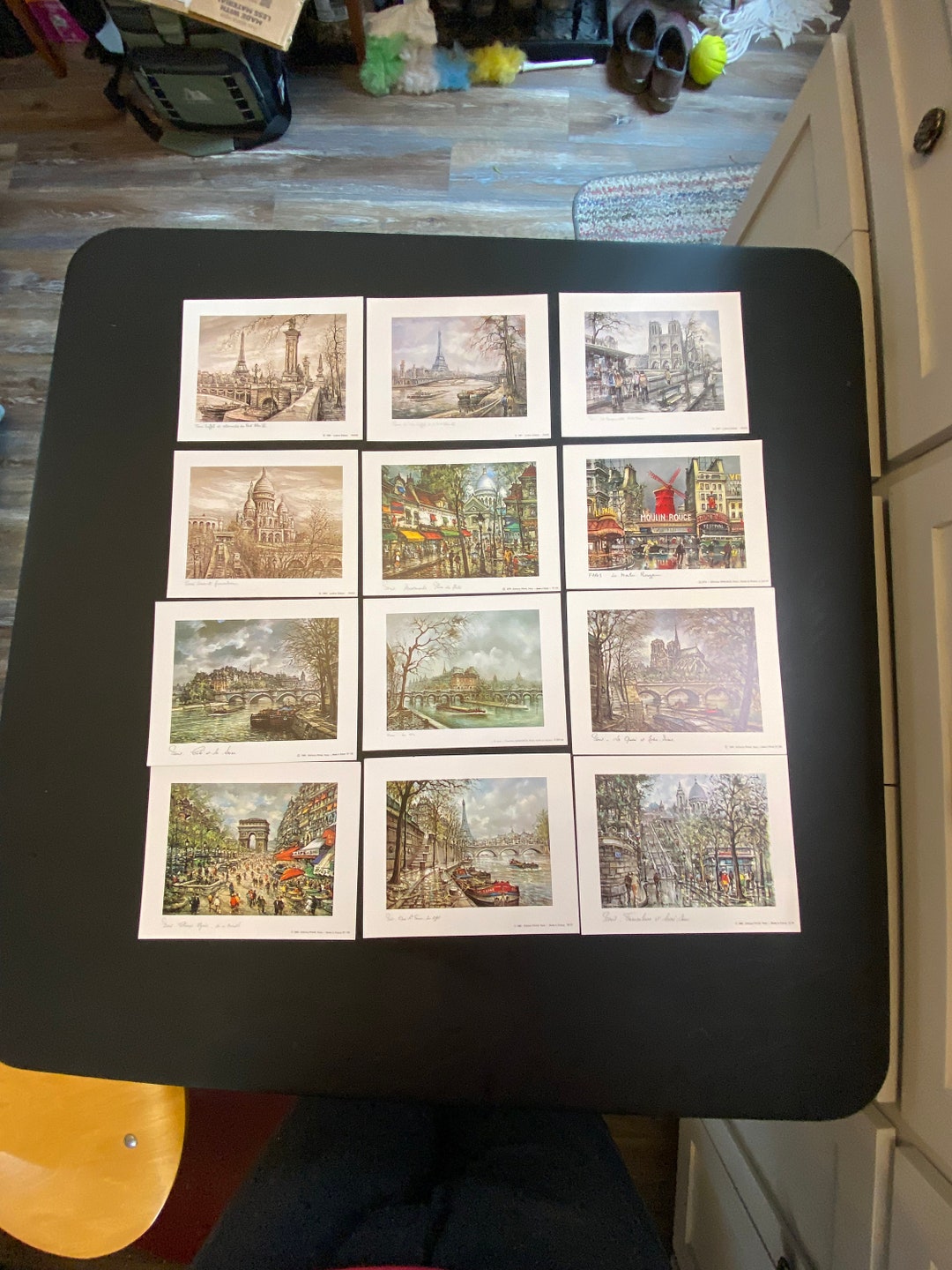 Collection of Twelve Paris Prints 8 X 6 Views of Paris - Etsy