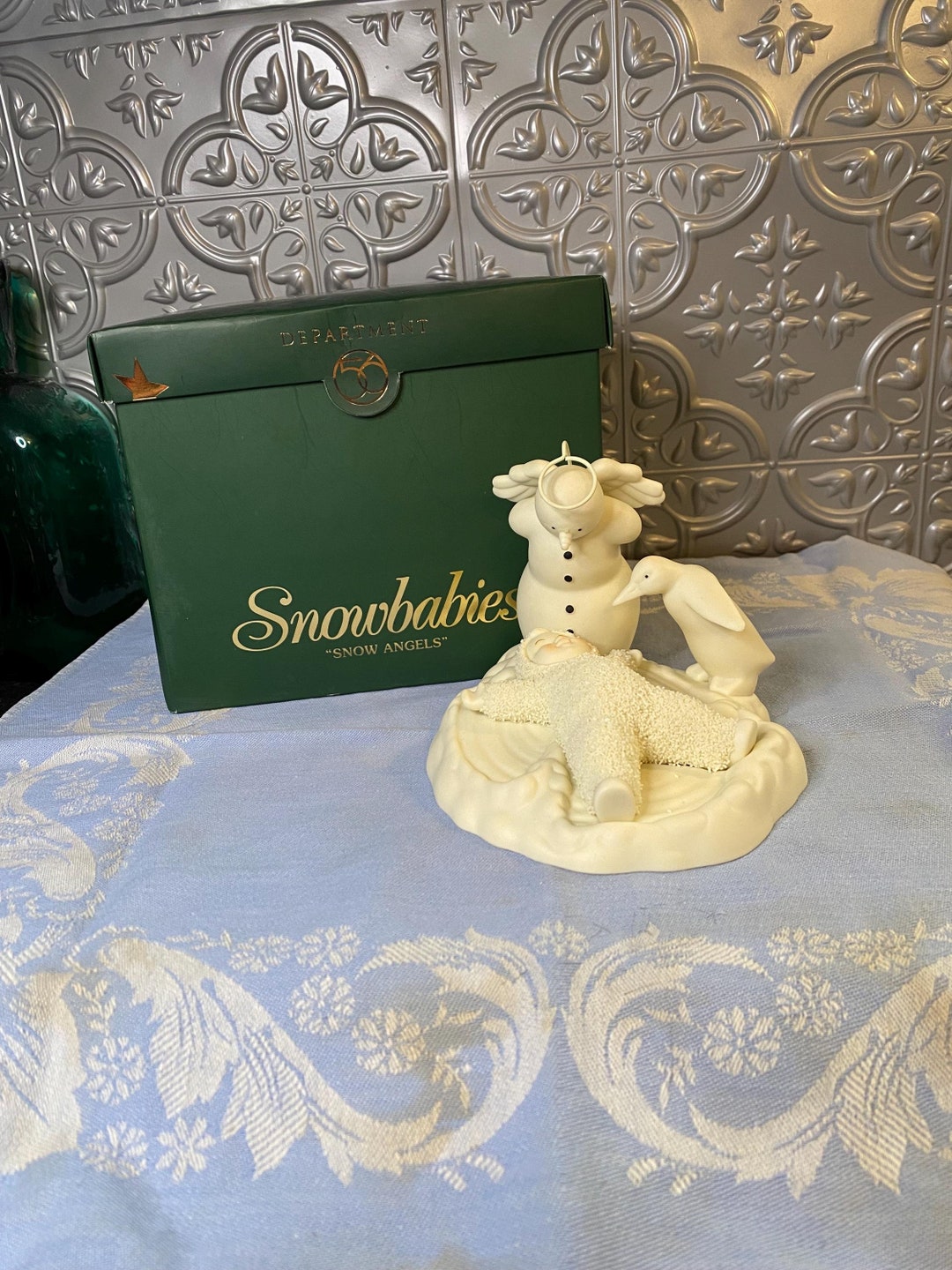 Snow Babies Snow Angel Bisque Porcelain Figurine - Etsy