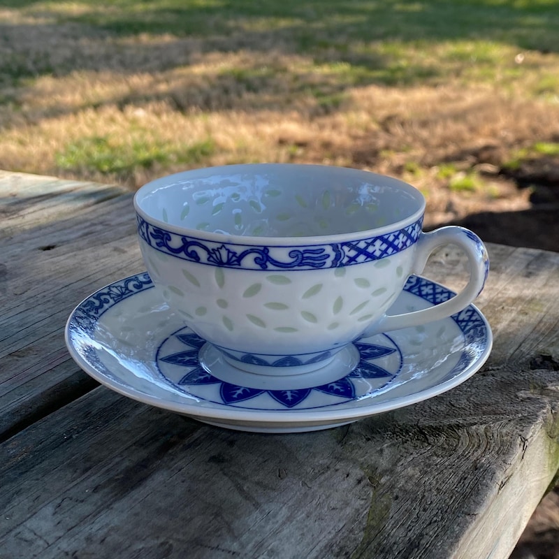 Bone China Teacup - Etsy